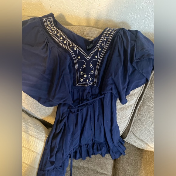 love and reign | Dresses | Navy Blue Mini Dress New Love And Reign ...